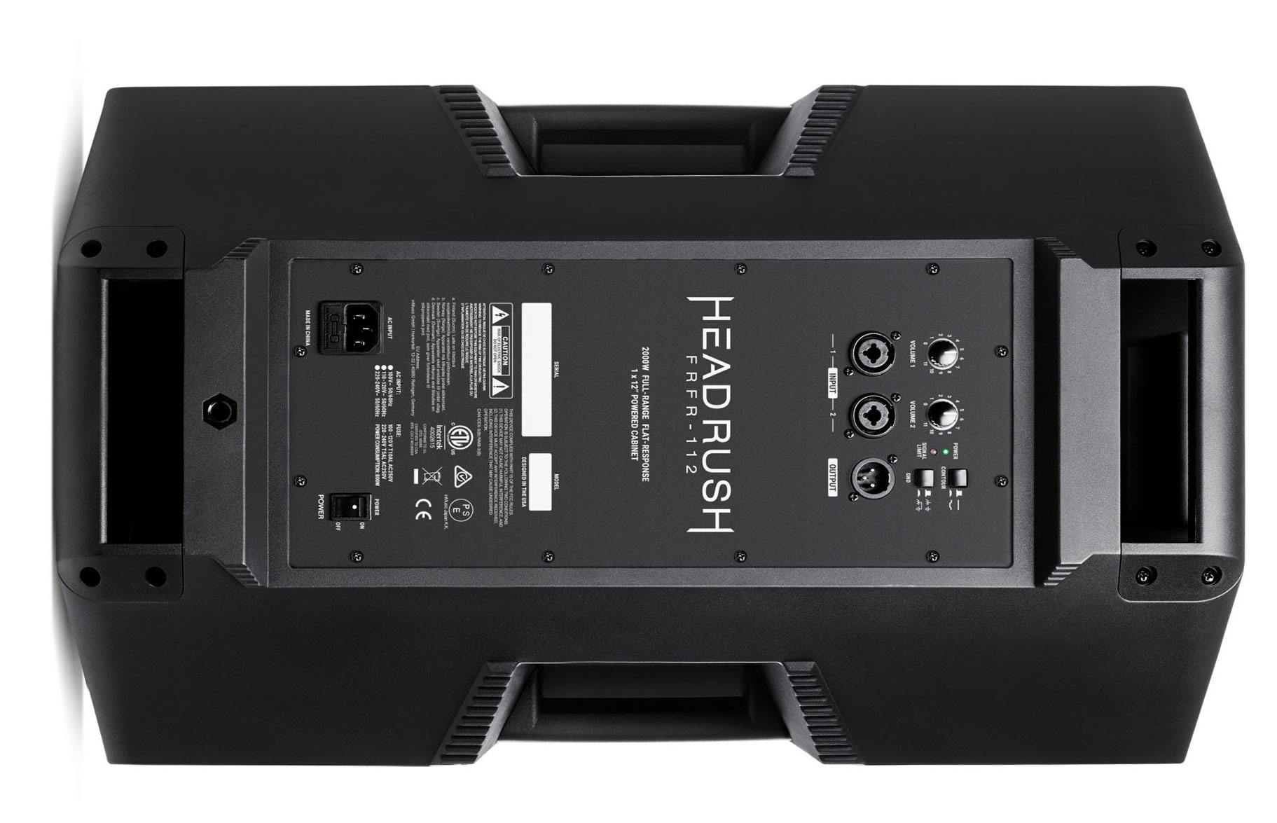 HeadRush FRFR-112, pantalla Full-Range autoamplificada de 2.000W ...